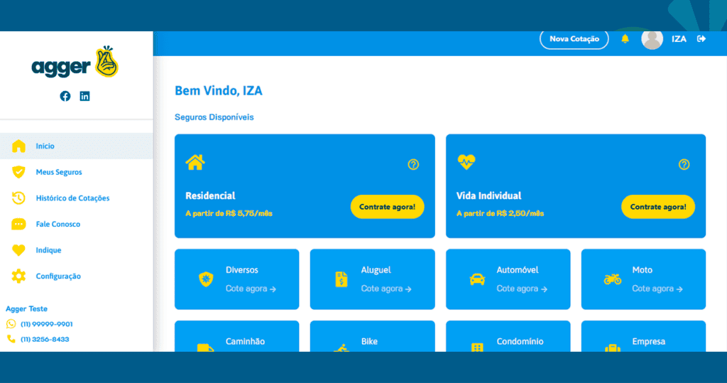 Sistema de Gestão para Corretoras | Agger